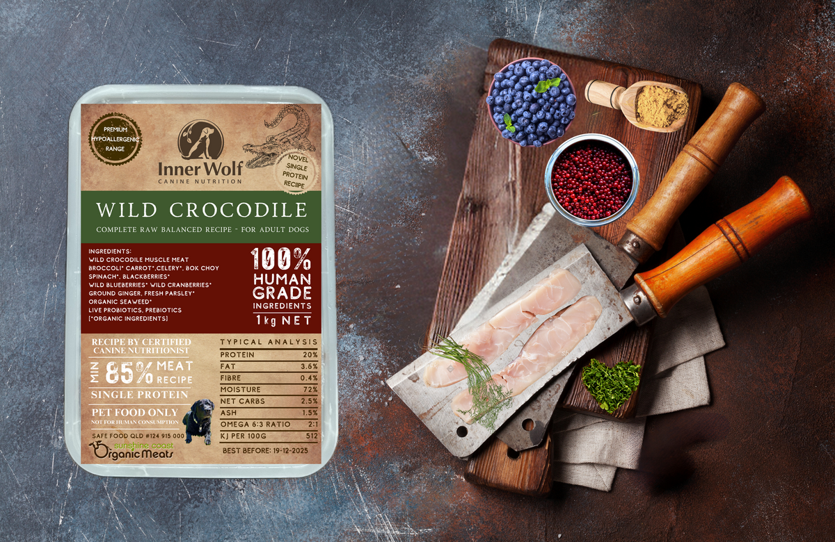 Inner Wolf Atlantic Salmon Dog Food Sunshine Coast