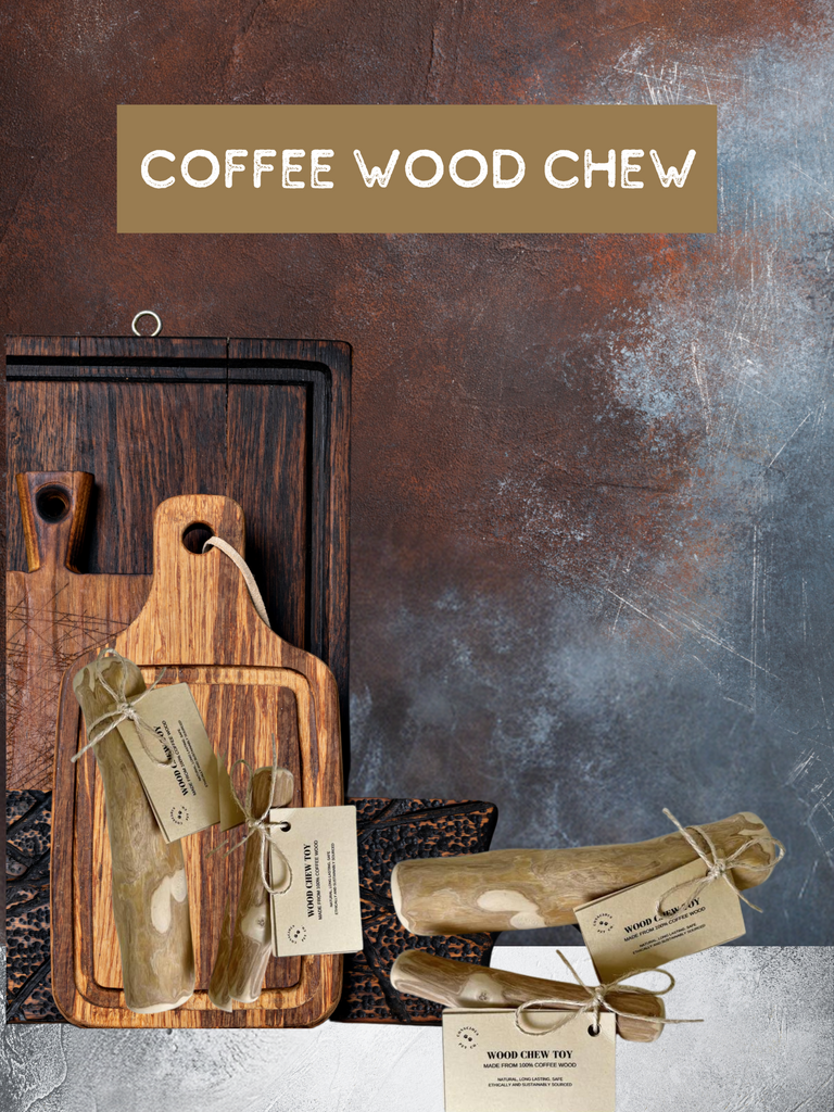 Sustainable Coffee Wood Chew Toys – Inner Wolf