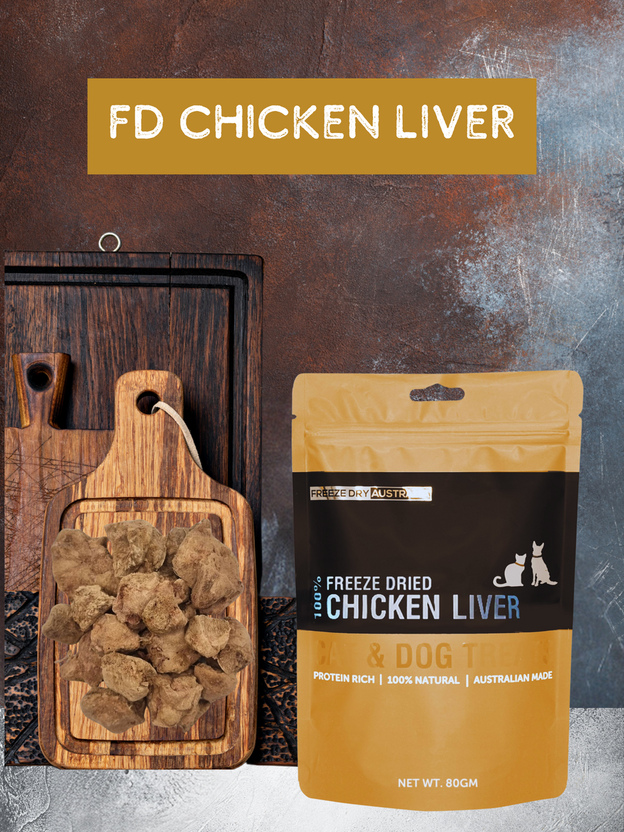 Freeze Dried Chicken Liver 80g – Inner Wolf