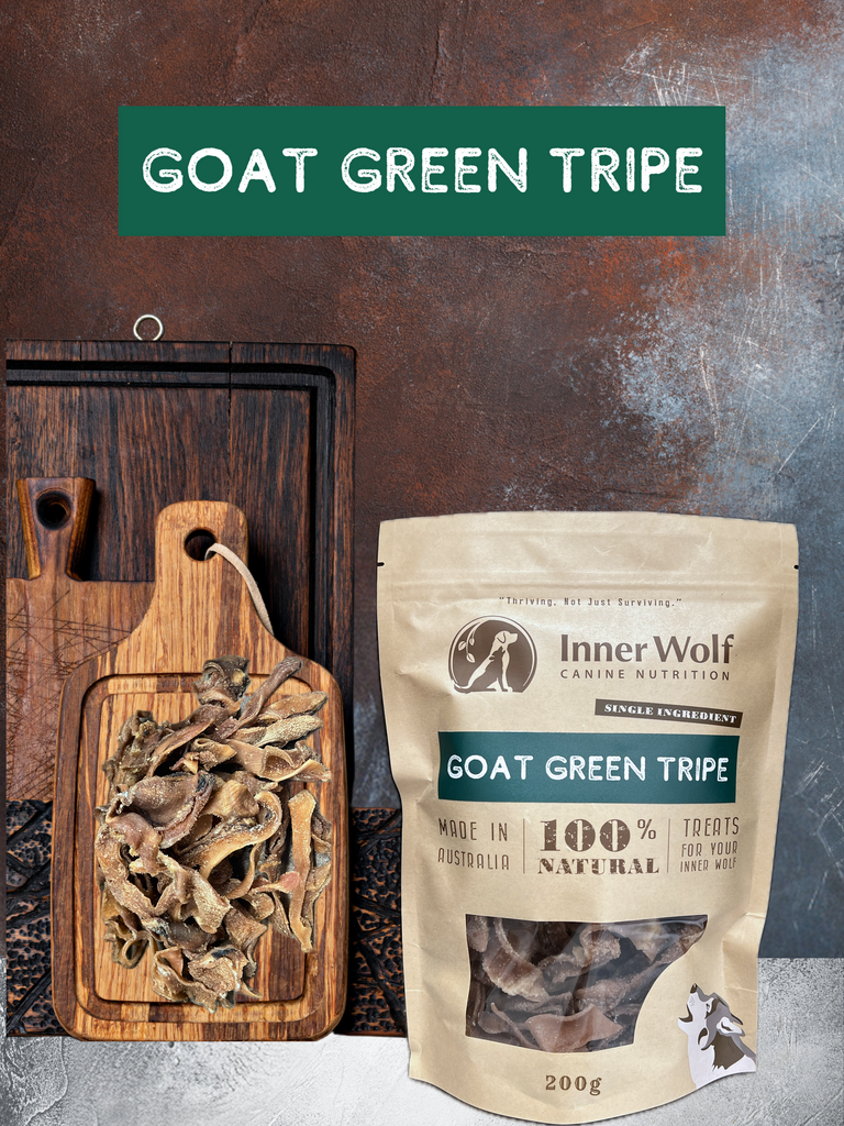 Goat Green Tripe 200g – Inner Wolf