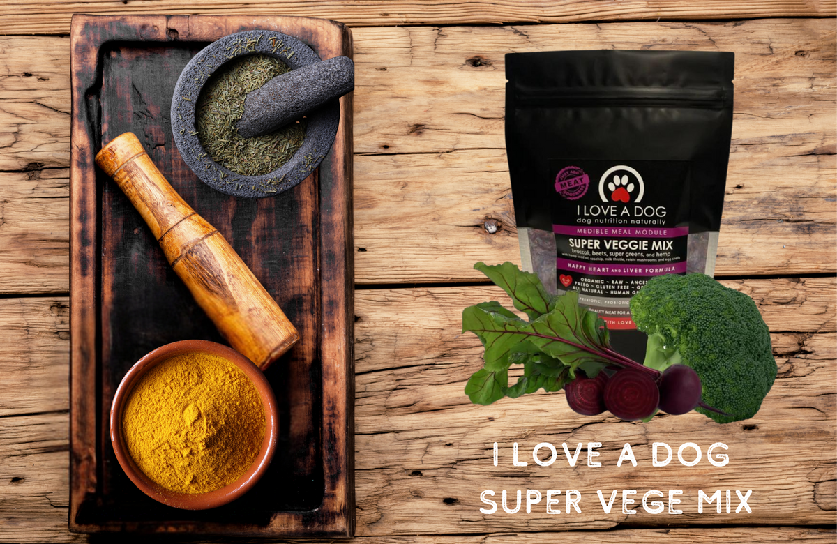 Super Veggie Mix - Happy Heart and Liver Formula Dog Supplement – Inner ...