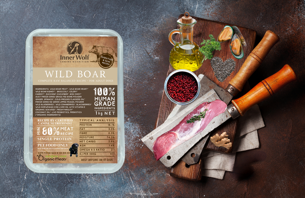 Inner Wolf Free Range Raw Dog Food