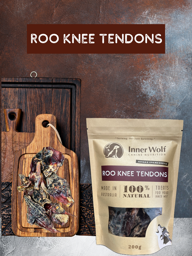 Inner Wolf Kangaroo Knee Tendons Dog Treats Sunshine Coast