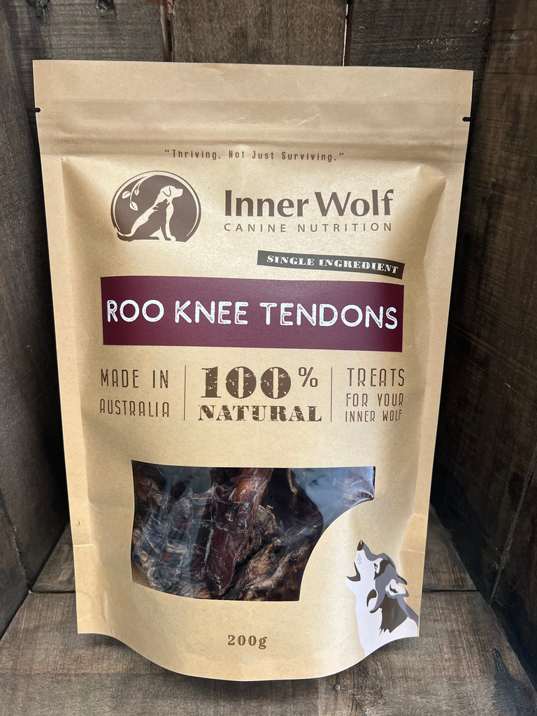 Inner Wolf Kangaroo Knee Tendons Dog Treats Sunshine Coast