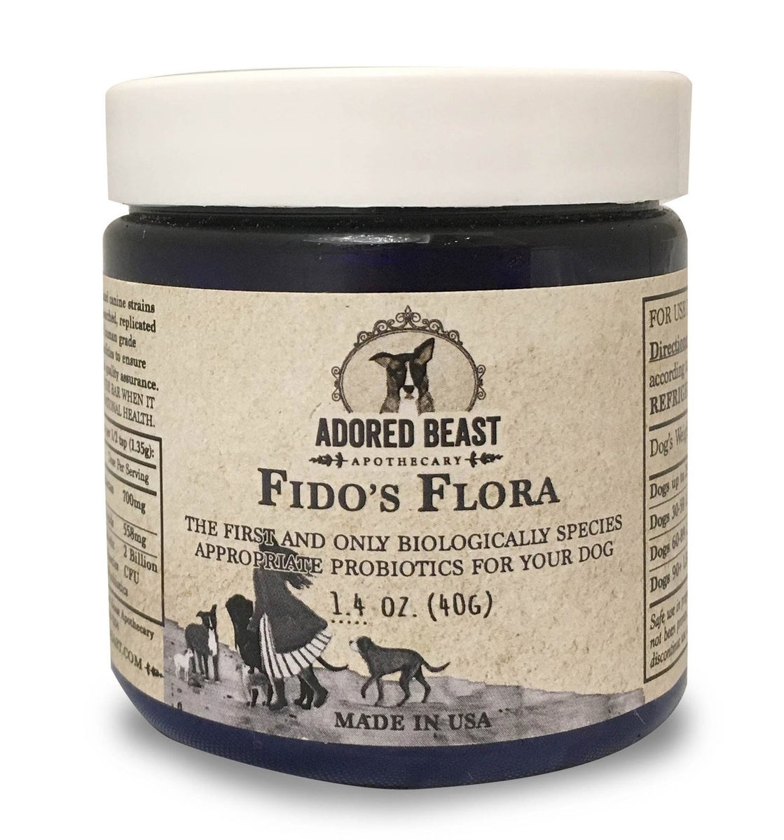Adored Beast - Fido’s Flora Dog Supplement Sunshine Coast – Inner Wolf
